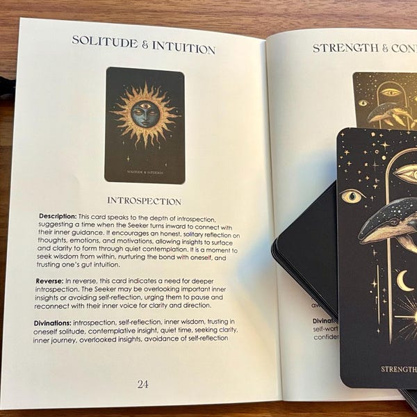 Shadow Oracle Cards + Guidebook • Part of the Ascension Tarot ...