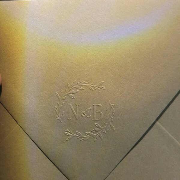 Personalized Book Embosser, Initial Embosser, Paper Embosser, Custom ...