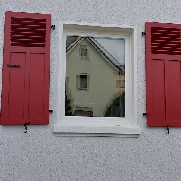 Shutter Holdbacks – Black Powder-coated Steel Shutter Locks & Latches ...