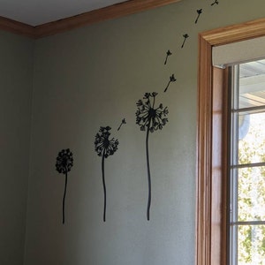 Dandelion Flower Metal Wall Decor, Dandelion Wall Art, Unique Home ...