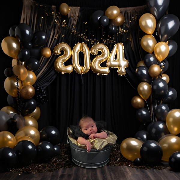 Red and Black Digital Backdrop Curtains | School Prom and Graduation ...