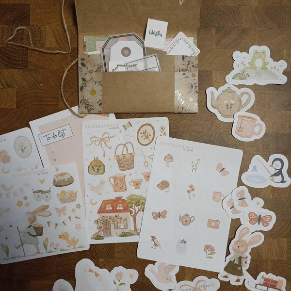 Big Journal Sticker Set "To Do List Moon" | Aesthetic Stickers, Bullet ...