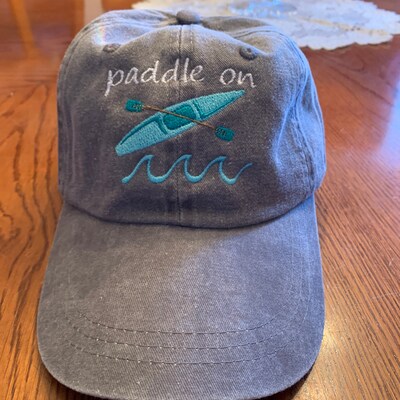 Paddle on Kayak Hat - Etsy