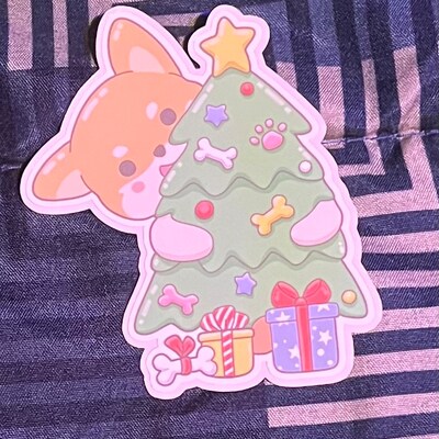 Silly Pomsky Sticker Sheet Cute Chibi Kawaii Dog Stickers, Digital Art ...