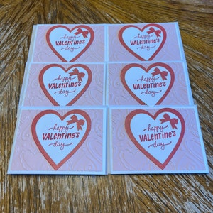Valentine's Day Mini Cards With Envelopes, Valentine Card Set, School ...