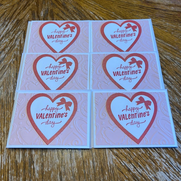 Valentine Card Making Kit, Valentine Card Kit, Mini Valentine Card Kit ...