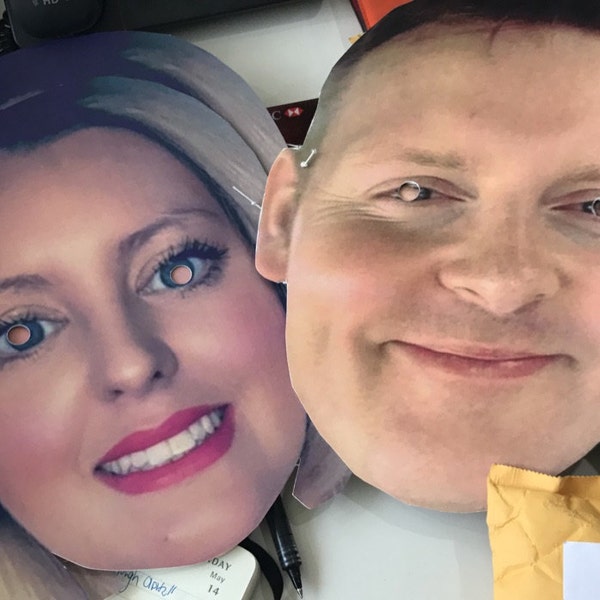 Face Cut Out- Face Props- Custom Made Personalized Face Masks ...