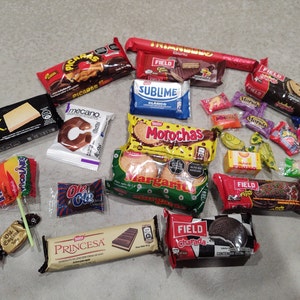 Peruvian Candy Box With Assortments Cookies Chocolates Candies - Etsy