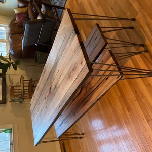 Barn Xo High Top Bar Table, Bar Height 42 High Table With Powder Coated ...