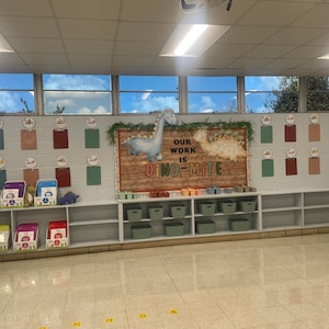 Dinosaur Editable CLASSROOM DECOR Bundle Elementary Classroom Decor ...