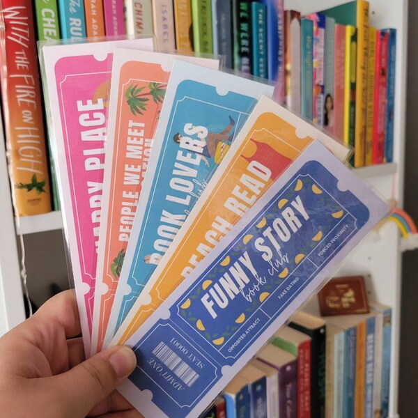 Emily Henry Bookmark Collection | Emily Henry Bookmark | Cute Bookmark ...