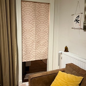 Japanese Shoji Screen Noren Door Curtain With - Etsy