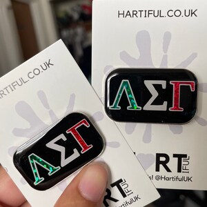 Personalised Design Your BIG Rectangle Enamel Pin Customised - Etsy