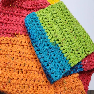 Double Crochet Blanket Pattern Easy DC Afghan Pattern PDF - Etsy