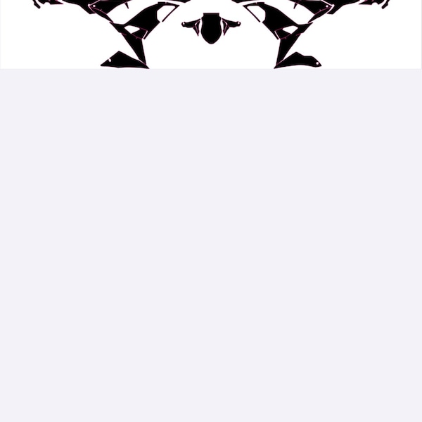 YAMAHA MT 09 2021-2023 Scale Template - Design Vector Digital Download ...