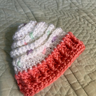Crochet Pattern PDF Download Baby Cupcake Hat Pattern Cupcake Beanie ...