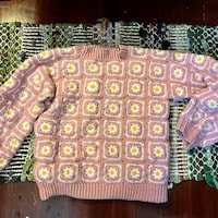 Daisy Sweater *PDF CROCHET PATTERN Download* - Etsy Canada