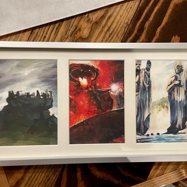 LOTR Hobbit-sized Prints | 4"x6" Small Prints| Lord of the Rings ...