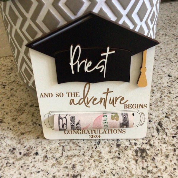 Graduation Money Card // Graduation Gift // Graduation Card // Money ...