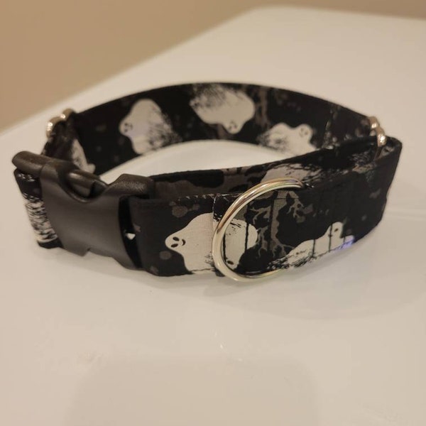 CUSTOM Hidden Prong Training Dog Collar - Real Leather - 2 Inch Wide ...