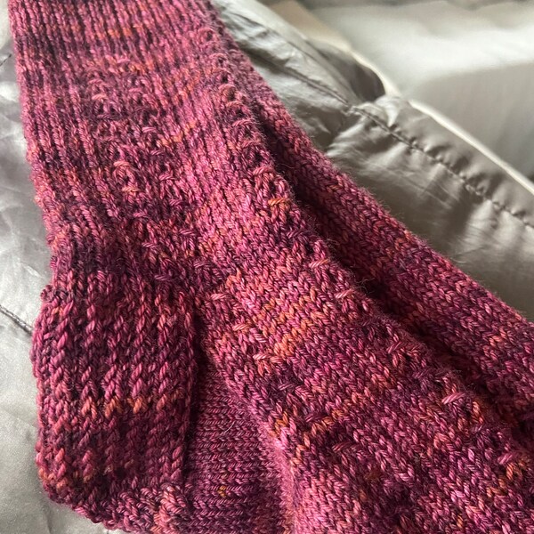 Easy, Classic, Beginner Friendly Sock Knitting Pattern ~ the Hibernal ...
