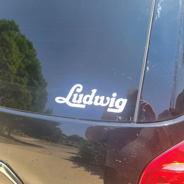 Ludwig Drum Company Logo Vinyl Decal - Etsy