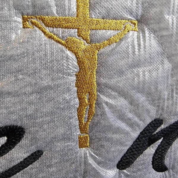 Crucifix Jesus Cross Embroidery Designs Machine Instant Digital ...