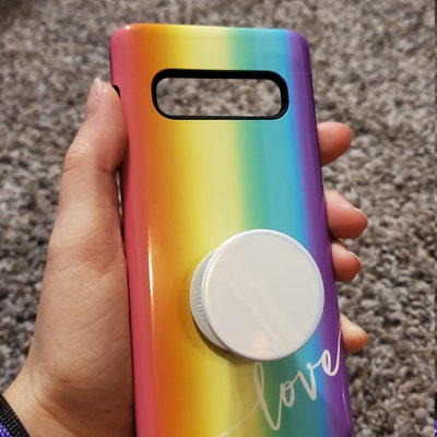 LGBTQ Pride Phone Case Samsung Galaxy S10 S9 Gay Pride Rainbow - Etsy