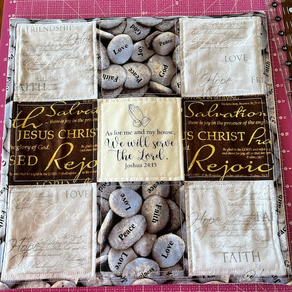 Christian Fabric With Bible Verses - Etsy