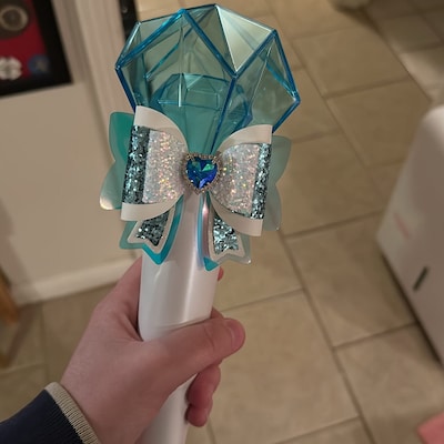 SEVENTEEN SVT Caratbong Ribbon Bow Keychain Pendant Light Stick Lanyard ...