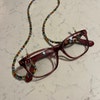 Fun & Frolic Multi-color Beaded Eyeglass Chain Holder 25” 27” 32” 36 ...