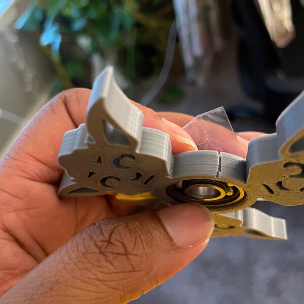 Custom Star Wars Millennium Falcon Fidget Spinner EDC Desk Toy Focus ...