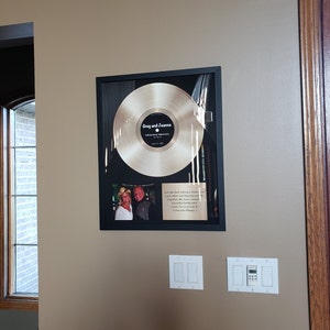 Personalized Plaque Custom Plaque Vinyl Record Plaque - Etsy