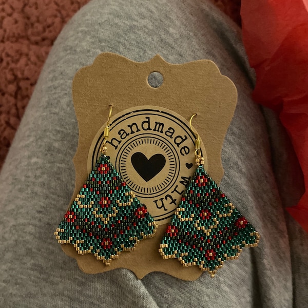 Beaded Poppy Brooch Remembrance Day Poppy Indigenous Veterans Etsy Canada