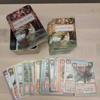 Ecologies Card Game Gameplay Inspired by Nature Use - Etsy UK