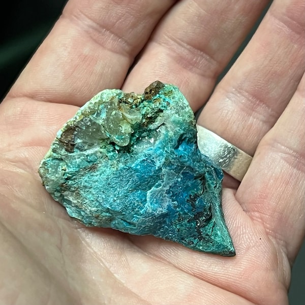 Raw Chrysocolla Stone From Peru - Rough Chrysocolla - Raw Stones ...