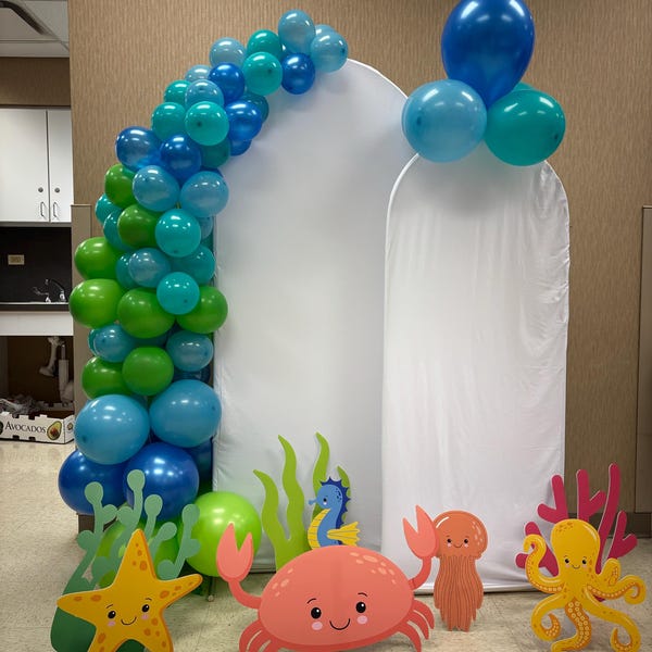 Little Sea Creatures Water Colors, Pastel Sea Creatures, Girl ...