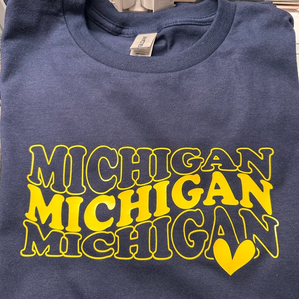 Michigan SVG PNG PDF, Love Michigan Svg, Michigan Shirt Svg, Shirt ...