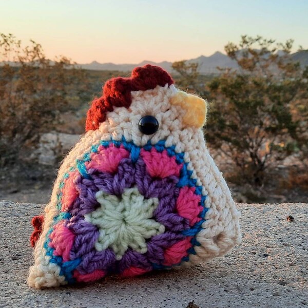 Spring Court Granny Square Crochet Pattern DIY Yarn Fiber Art Tutorial ...