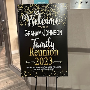 Class Reunion Welcome Backdrop Banner Print-ready File Any - Etsy