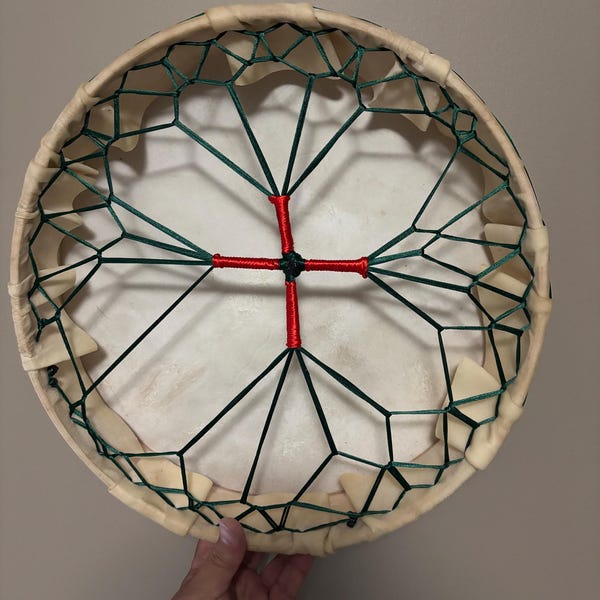 Lacing Rawhide, Medium Thick Buffalo Skin Rope for Drum Making. /1cm by 1. Mm Skin for or Shaman ...