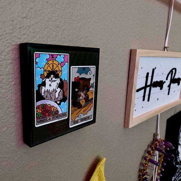 Tarot Cat Justice Knife Cat Meme Sticker Cat Meme Sticker, Sad Cat Meme ...