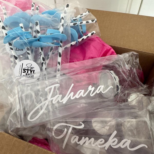 Personalized, Let's Go Girls Cup, 16 Oz, Girls Trip, Birthday Party Cup ...