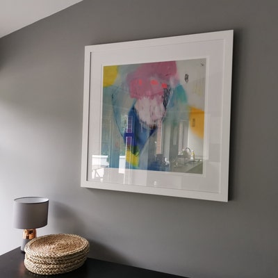 LARGE Print of PAINTING Giclée Print Abstract Print Light - Etsy