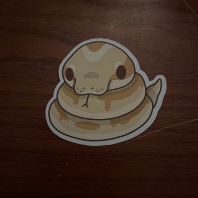 Ball Python Stickers, Cute Snake Stickers - Etsy