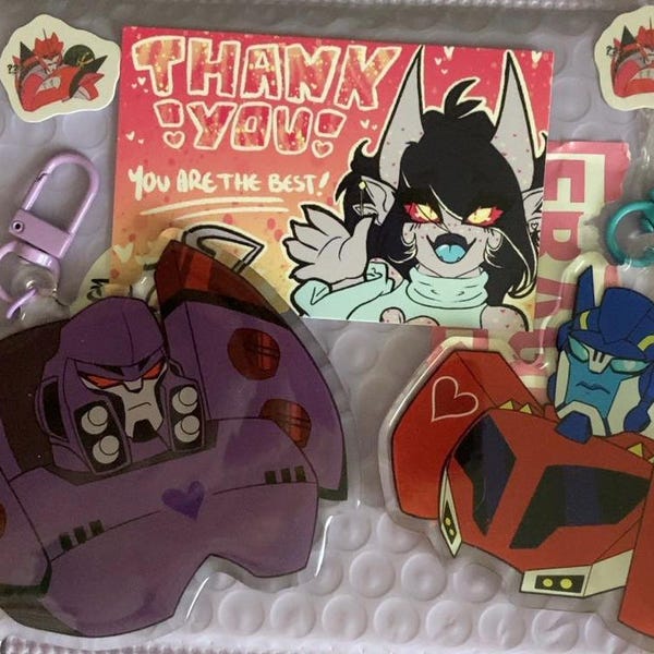 Transformers Starscream Emoji 3” Chunky Epoxy Keychain Charms! - Etsy
