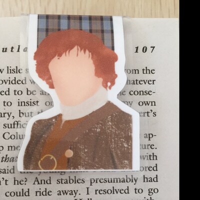 Jamie Fraser Magnetic Bookmark - Etsy