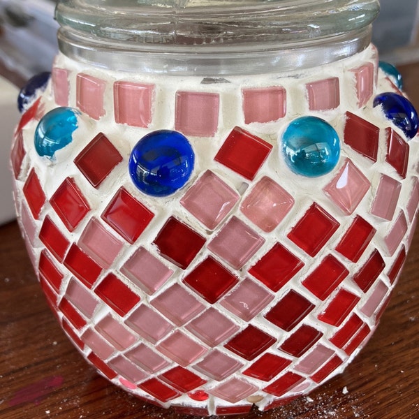 Diy Mosaic Jar Kit Craft Kit for Kids Adults Make Your Own Glass Jar ...