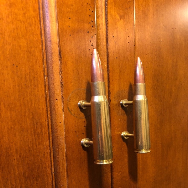 50 Calibur BMG Bullet Drawer Pull / Cabinet Door Handle - Etsy