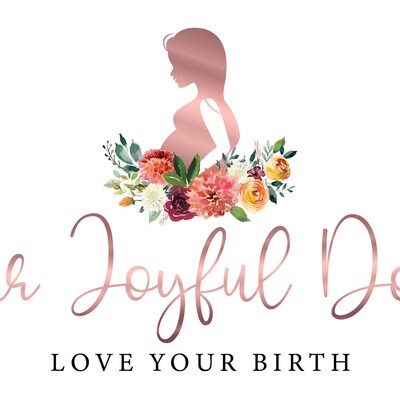 Doula Logo Design Calligraphy Feminine Branding Kit - Etsy